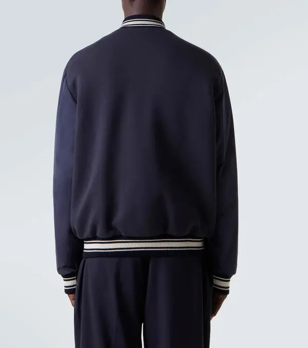 Moncler Vennes Cotton Varsity Jacket