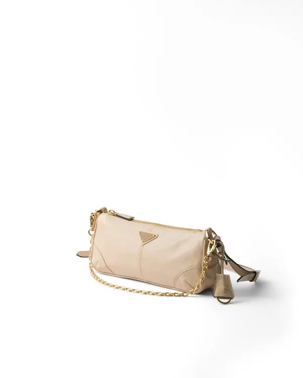 Prada Re-edition 2002 Medium Shoulder Bag - Neutral