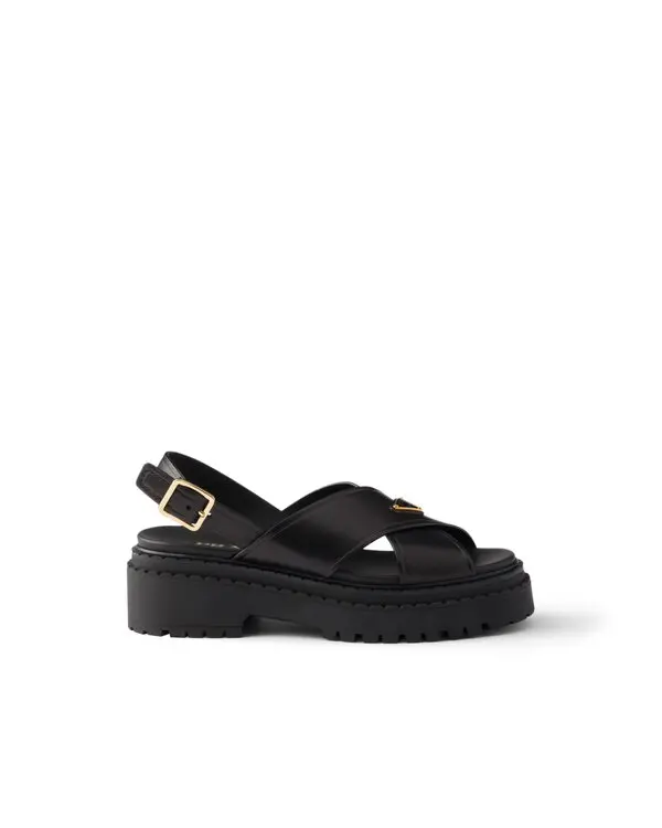 Prada Leather Sandals