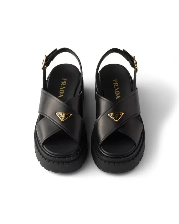 Prada Leather Sandals