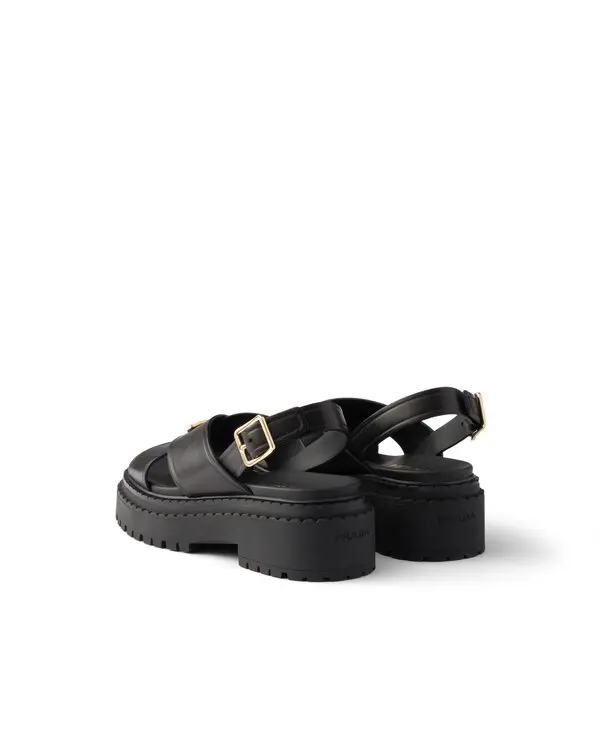 Prada Leather Sandals