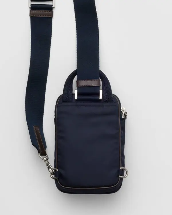 Prada Re-nylon And Leather Smartphone Case
