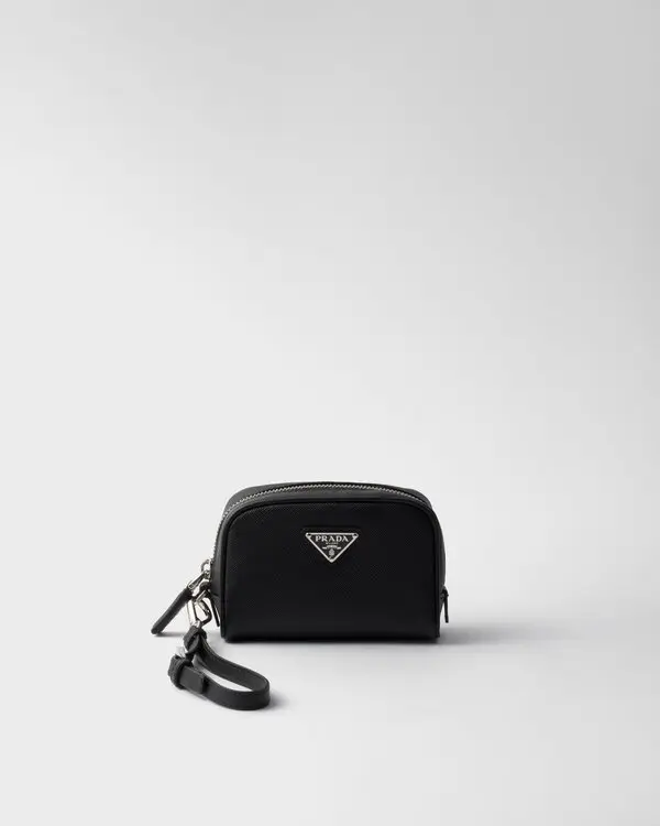 Prada Saffiano Pouch - Black