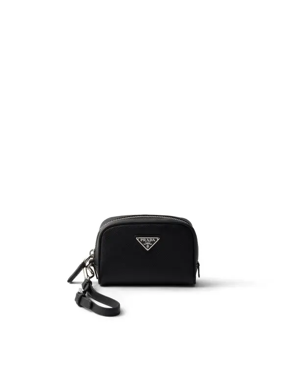 Prada Saffiano Pouch - Black