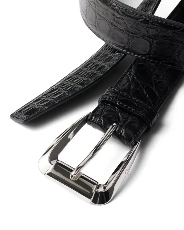 Prada Metal Belt Buckle