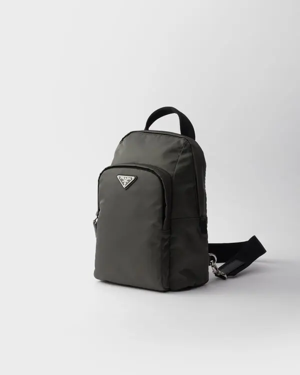 Prada Re-nylon And Saffiano Leather Backpack