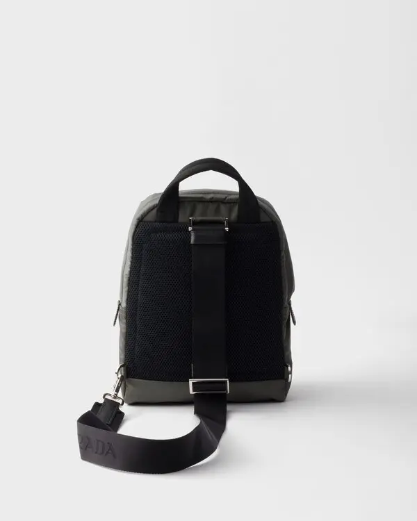 Prada Re-nylon And Saffiano Leather Backpack