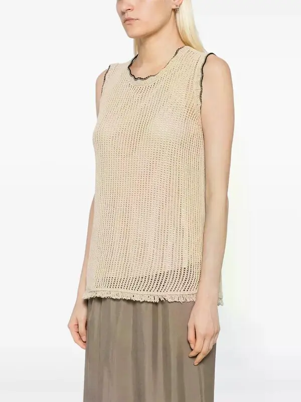 LESS Sleeveless Cotton Top