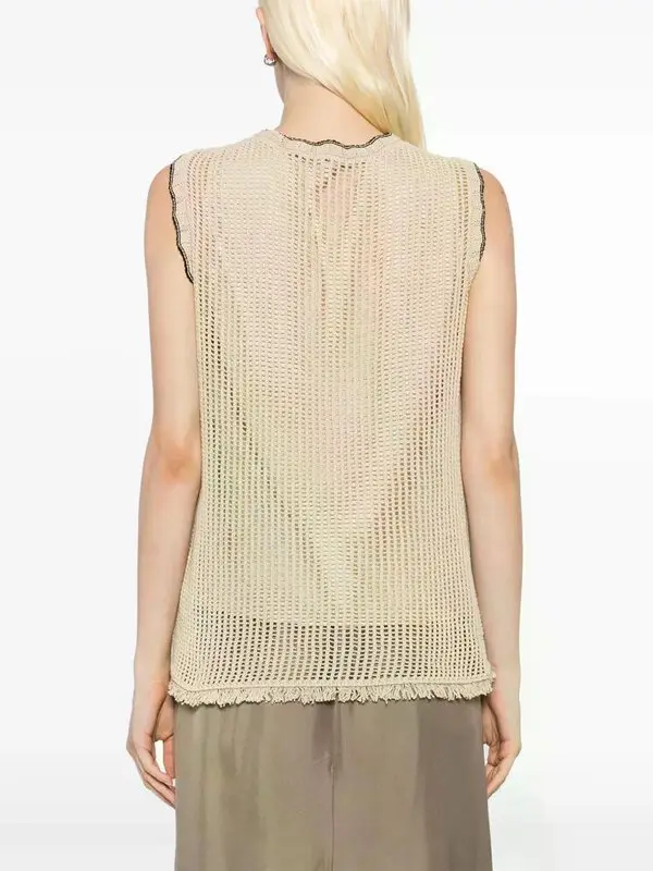 LESS Sleeveless Cotton Top