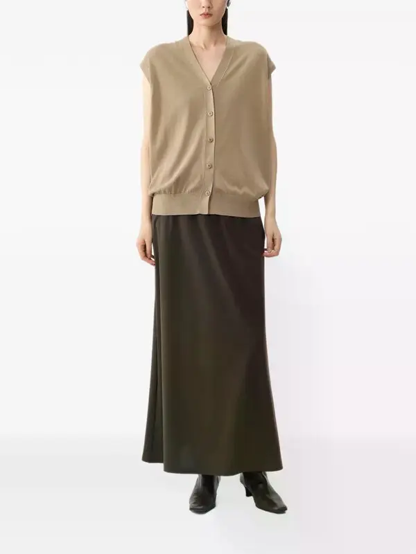 JNBY A-line Long Skirt - Brown