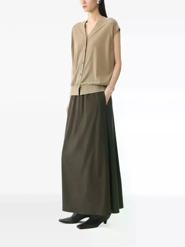 JNBY A-line Long Skirt - Brown
