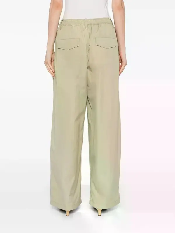 LESS Cotton Wide-leg Trousers