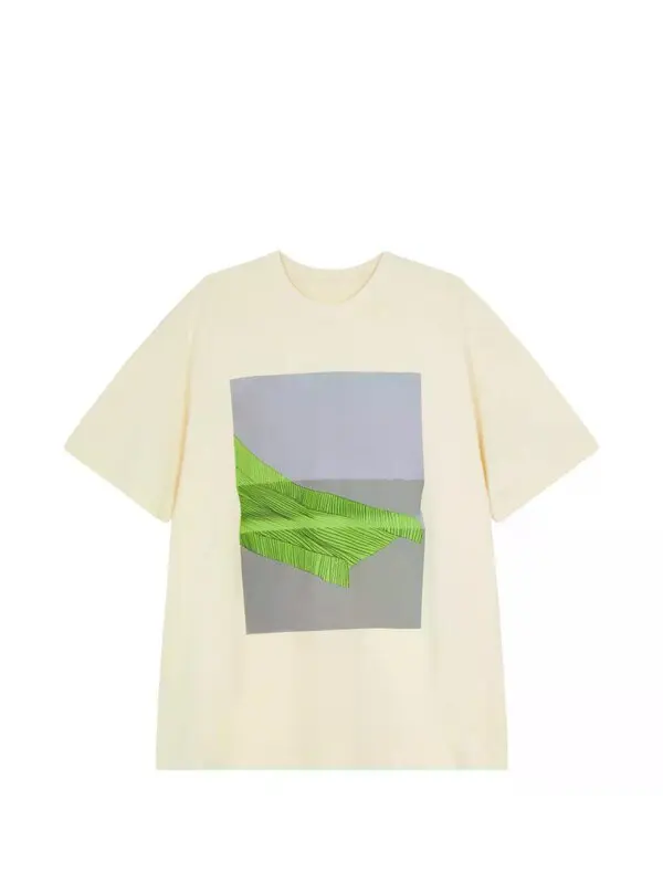 JNBY Graphic-printed T-shirt - Neutrals