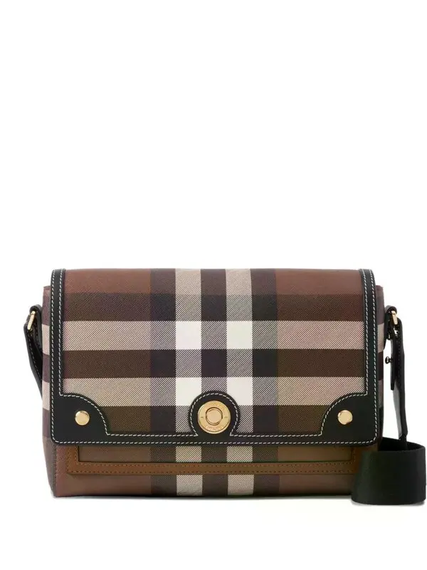 Burberry Note Crossbody Bag - Brown
