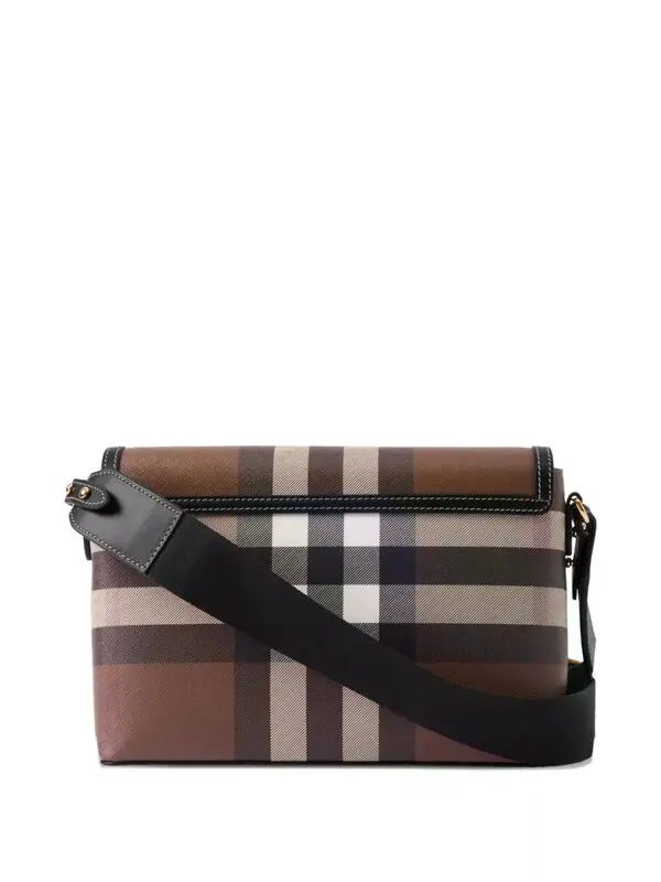 Burberry Note Crossbody Bag - Brown