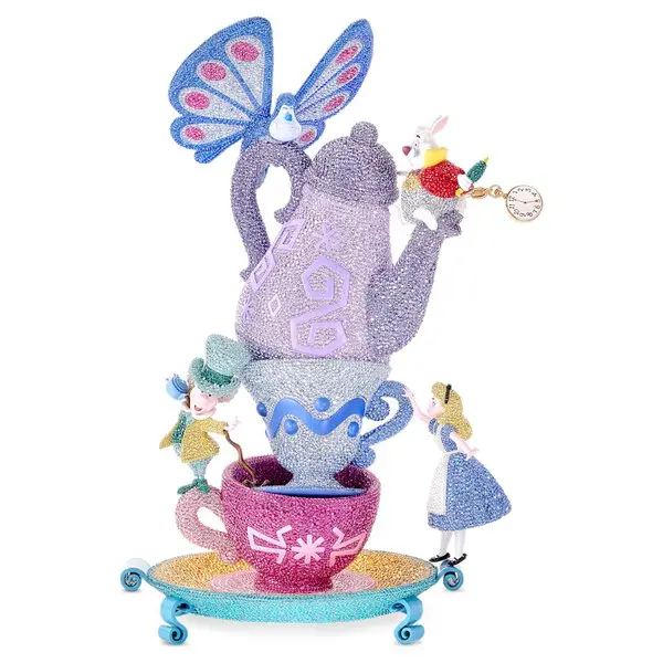 SWAROVSKI Alice In Wonderland Tea Party Limited Edition - Purple