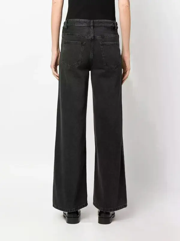 A.p.c. Mid-rise Cropped Jeans - Black
