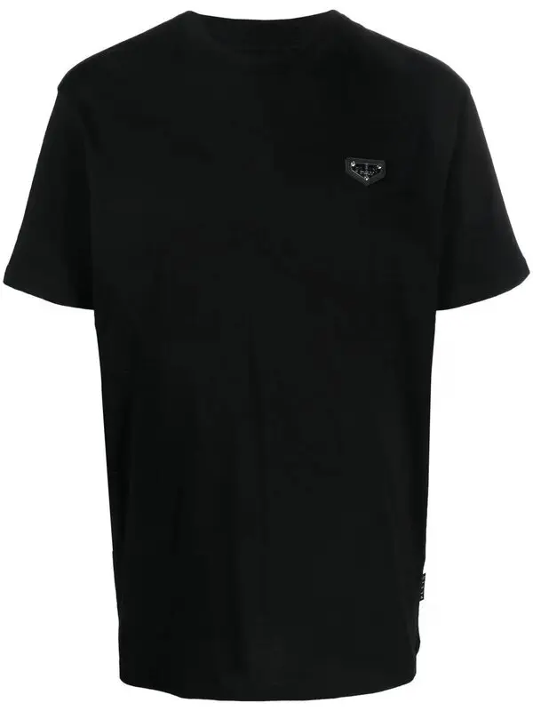 Philipp Plein Logo-patch Crew-neck T-shirt