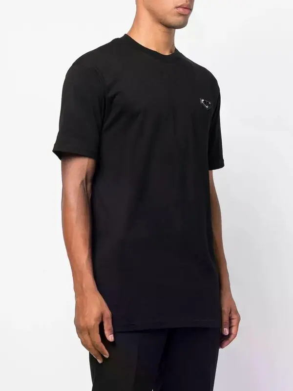 Philipp Plein Logo-patch Crew-neck T-shirt