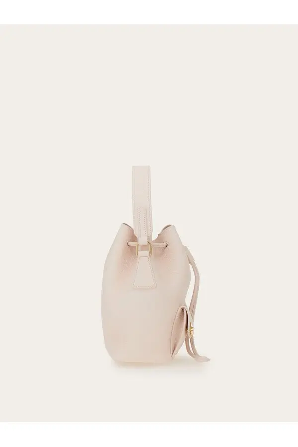 FERRAGAMO Multipocket Bucket Bag - Pink
