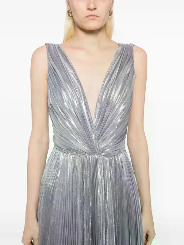 Zuhair Murad Pleated Gown - Purple | Editorialist