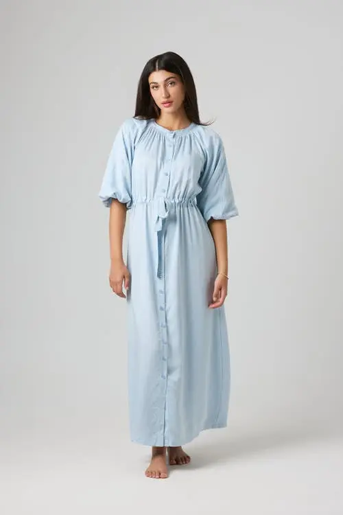 BY TESS Maddie Dress - Light Blue