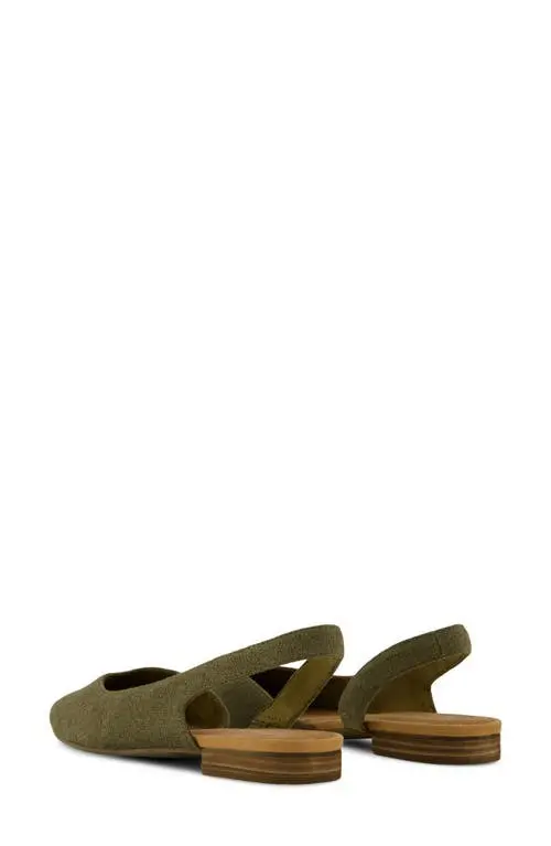 Toms Alene Slingback D'orsay Flats