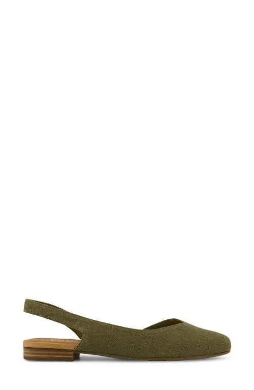 Toms Alene Slingback D'orsay Flats