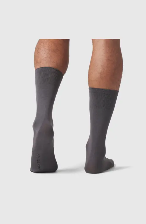 JACK ARCHER Anytime Socks - Charcoal Gray
