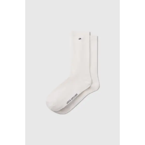 JACK ARCHER Anytime Socks - True White