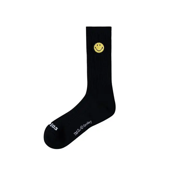 MARKET Smiley Badge Crew Socks