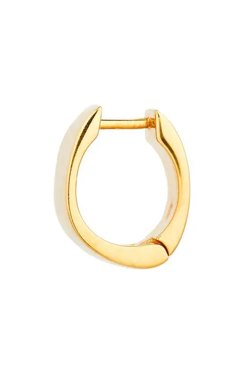 TOTEME Signature Huggie Hoop Earrings - Gold