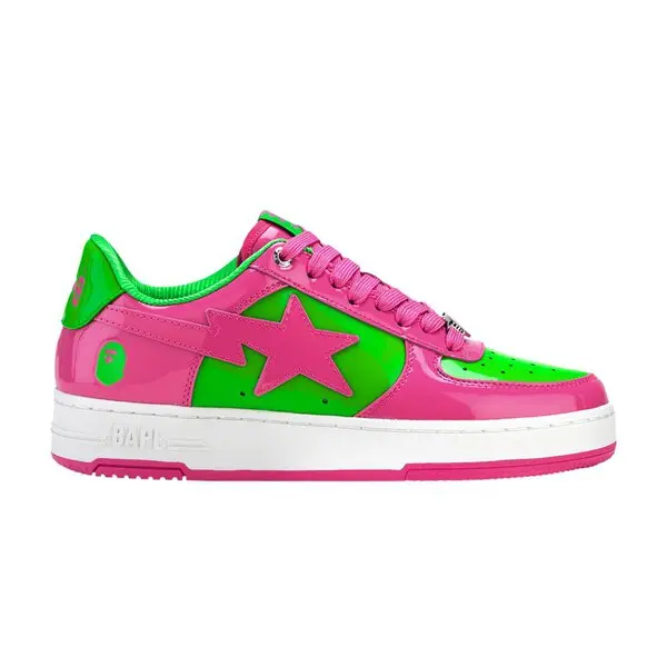 A BATHING APE Bapesta #1 Sneakers - Pink