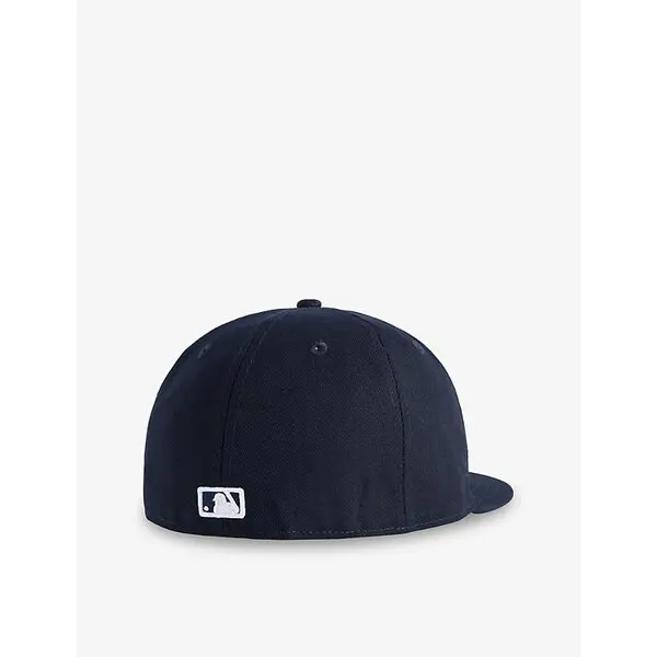 New Era 59fifty Detroit Tigers Authentic On Field Home Woven Baseball Cap - Black
