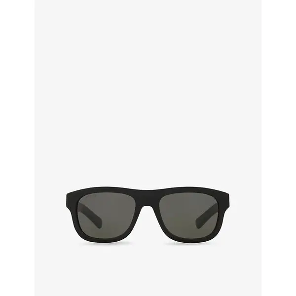 Gucci Gg1509s Round-frame Sunglasses - Black
