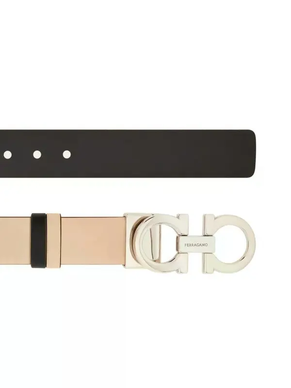 FERRAGAMO Gancini Belt - Pink