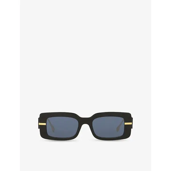 Fendi Square-frame Sunglasses - Black
