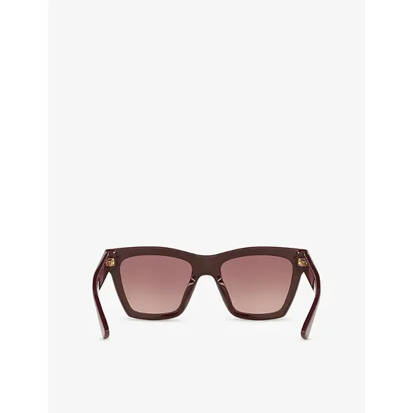 Gucci Cat-eye Frame Injected Sunglasses - Red