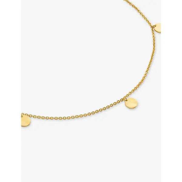 Monica Vinader Mv Siren™ Muse Sterling Chain Bracelet - Gold