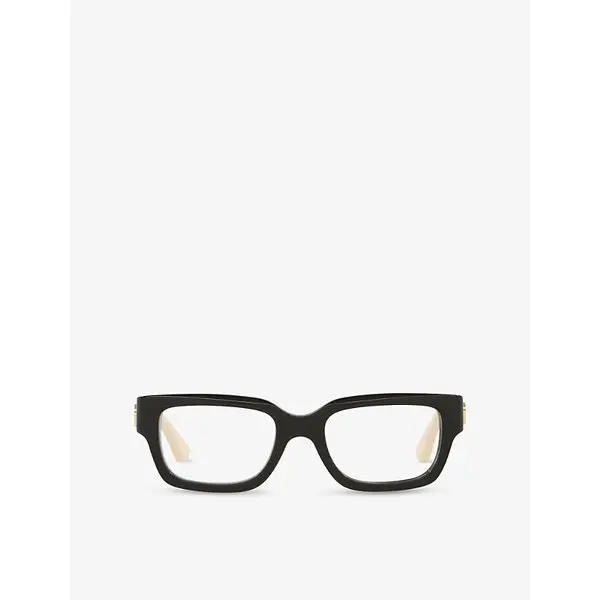 Gucci Gg1666o Cat Eye-frame Optical Glasses - Black