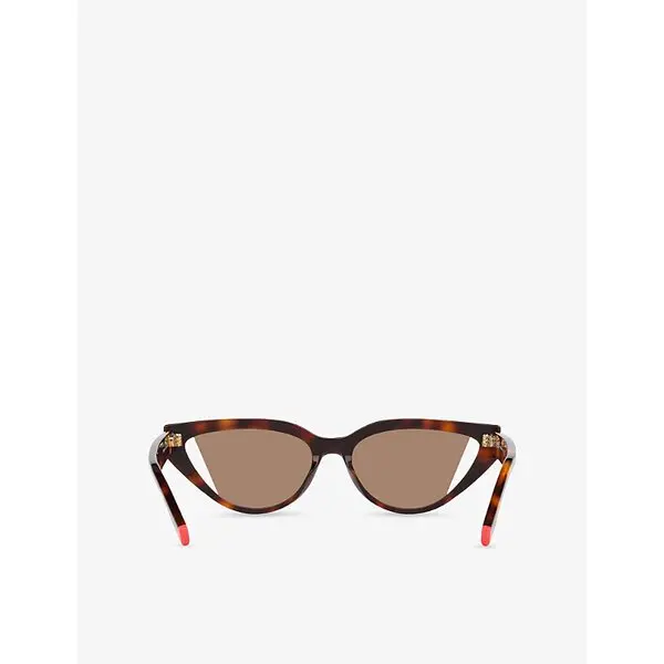 Fendi Way Cat-eye Tortoiseshell Sunglasses