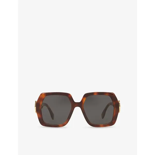 Fendi Square-frame Acetate Sunglasses - Brown