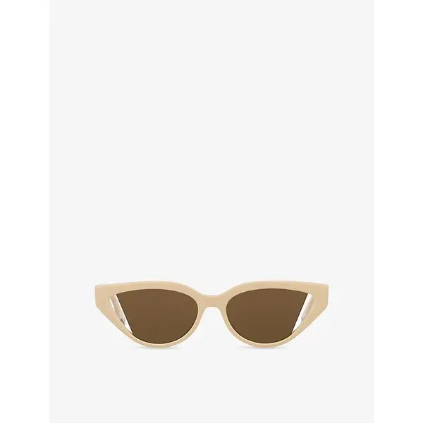 Fendi Cat-eye Acetate Sunglasses - Brown