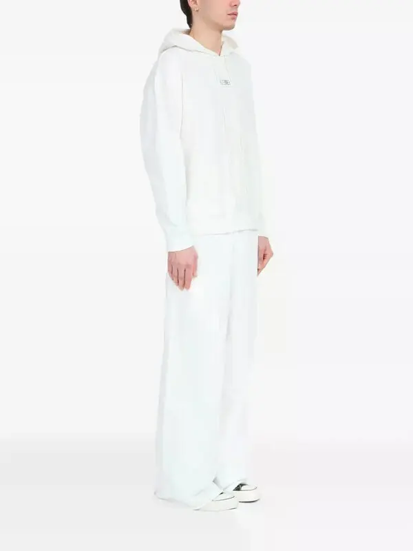MAISON MARGIELA Front Pocket Hoodie - White