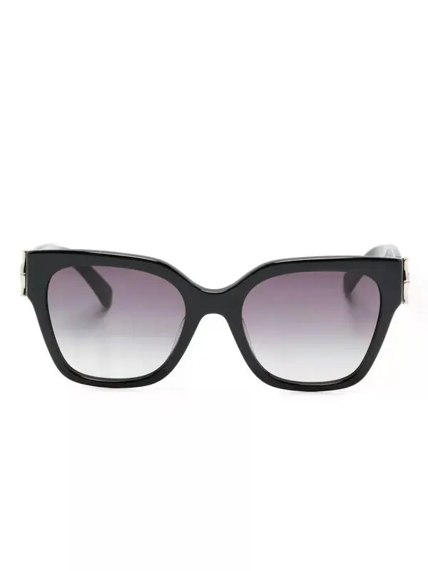 Longchamp Oversized Sunglasses - Black