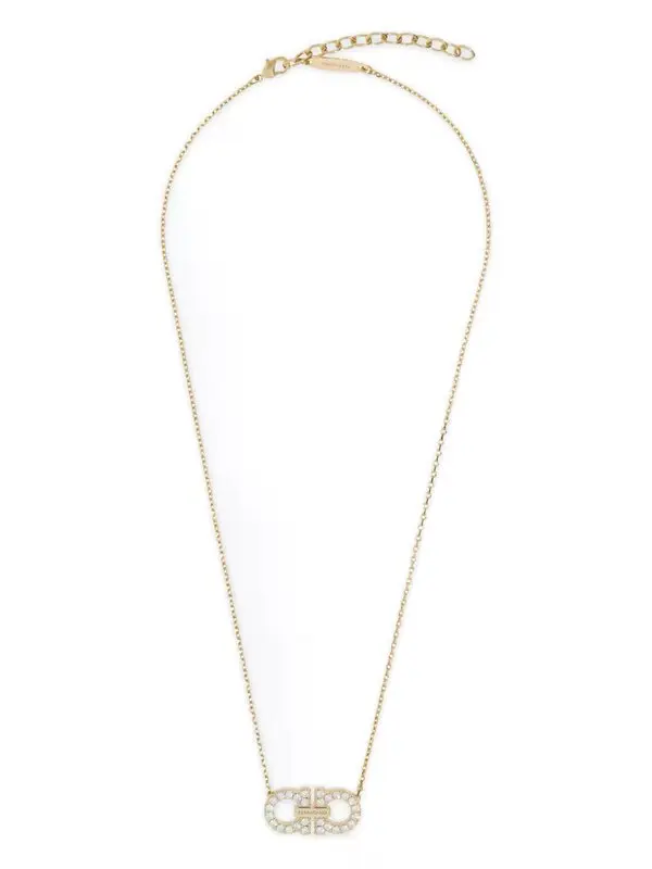 FERRAGAMO Gancini Charm Necklace - Gold