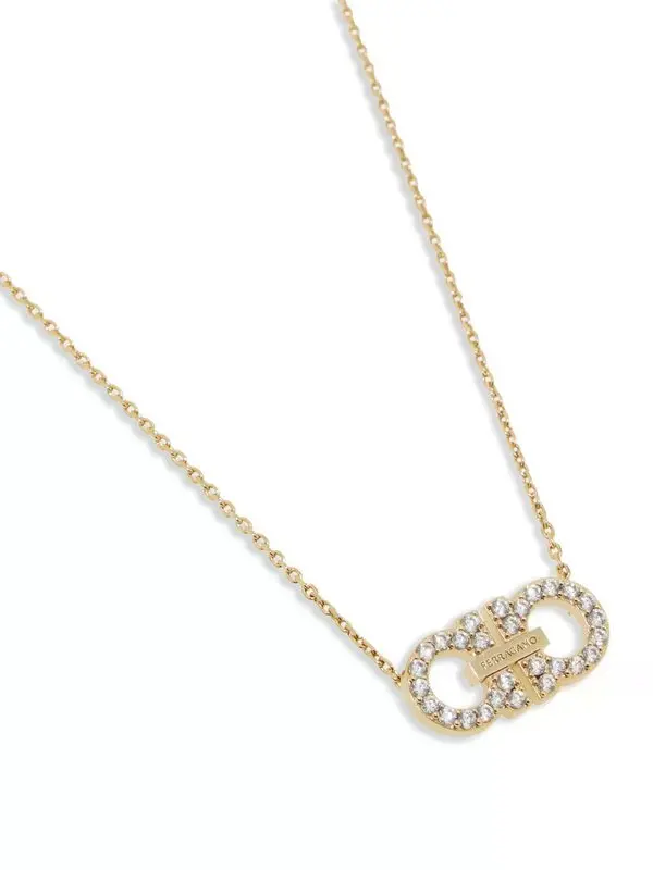 FERRAGAMO Gancini Charm Necklace
