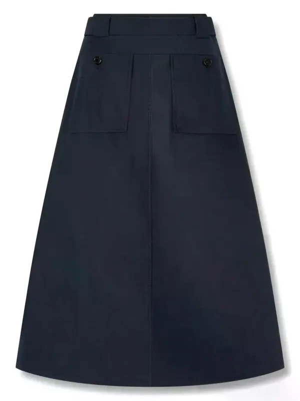 STUDIO TOMBOY City Belted Two-tuck Skirt
