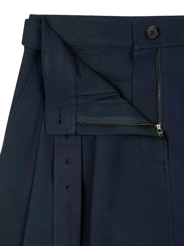 STUDIO TOMBOY City Belted Two-tuck Skirt