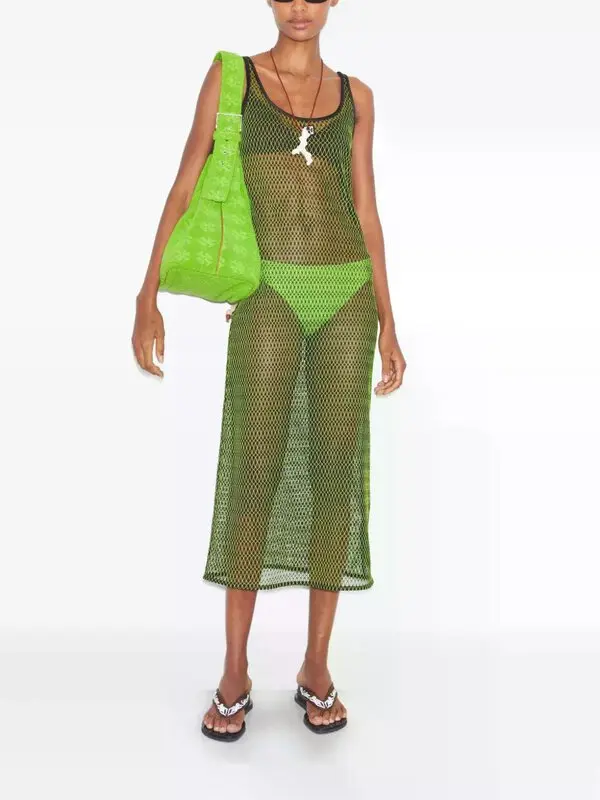 Tory Burch Mesh Midi Dress